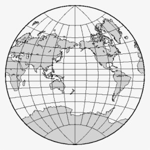 World Map In Circle - Free Transparent PNG Download - PNGkey