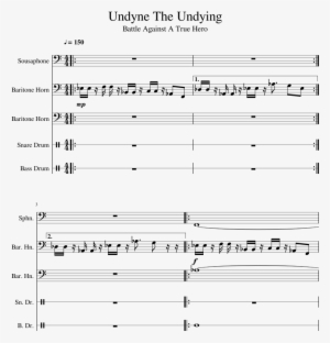 Undyne The Undying Sheet Music 1 Of 12 Pages - Sheet Music - Free ...