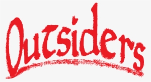 Outsiders Logo - Calligraphy - Free Transparent PNG Download - PNGkey