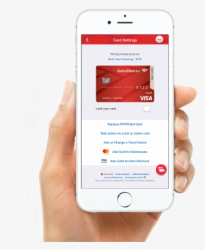 Hit Pause On Your Lost Debit Card - Bank Of America Spending And ...