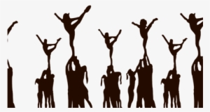 Cheerleading Vector - Cheer Stunts Clipart - Free Transparent PNG ...