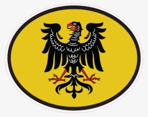 Traditional German Eagle Oval Decal - Decal - Free Transparent PNG ...