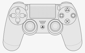 Dualshock 4 Layout - Dualshock Png - Free Transparent PNG Download - PNGkey