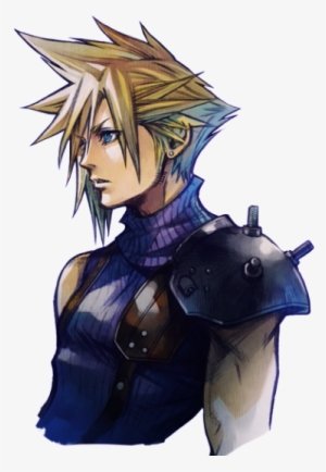 16-bit Cloud Strife - Final Fantasy Vii Sprites - Free Transparent PNG ...