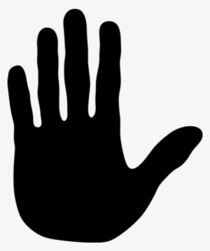 Open Hand Icon Png Download - Pause Stop - Free Transparent PNG ...