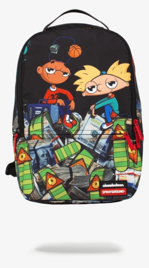 Sprayground Hey Arnold Backpack - Free Transparent PNG Download - PNGkey