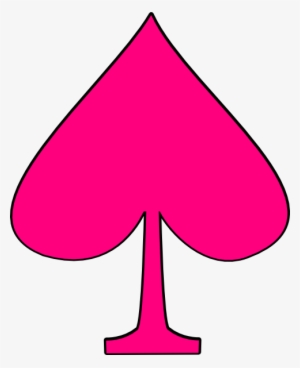 Small - Pink Spade Transparent - Free Transparent PNG Download - PNGkey