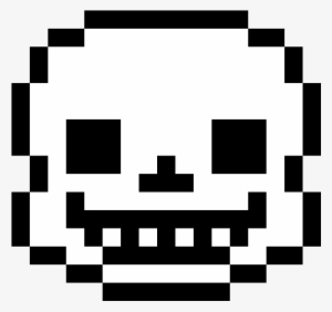 Sans Head - Sans Undertale Pixel - Free Transparent PNG Download - PNGkey