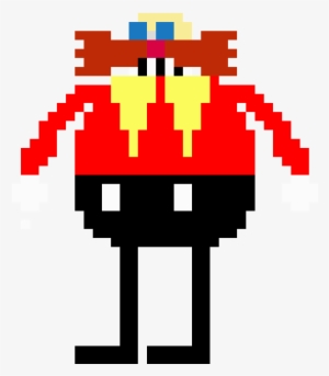 Eggman - Pixel - Free Transparent PNG Download - PNGkey