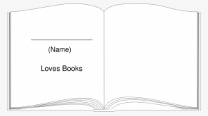 Book Outline PNG, Transparent Book Outline PNG Image Free Download - PNGkey