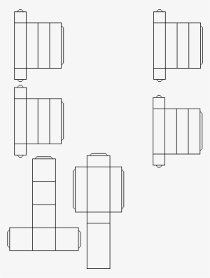 Minecraft Blank Paper Craft Template - Paper - Free Transparent PNG ...