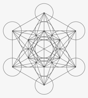Metatron's Cube - 3d Sacred Geometry Drawings - Free Transparent PNG ...