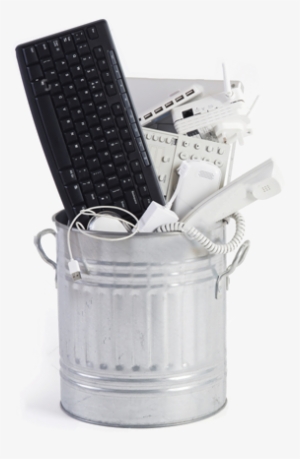 The Throw Away Computer - Keyboard In Garbage - Free Transparent PNG ...