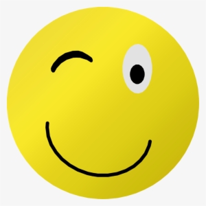 Cute Winking Emoticon - Stickers Tumblr Png Para - Free Transparent PNG ...