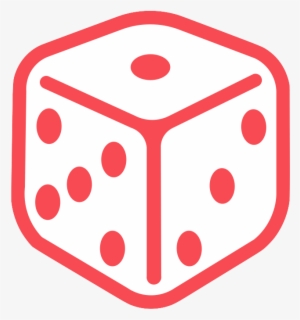 Red Dice Icon - Circle - Free Transparent PNG Download - PNGkey