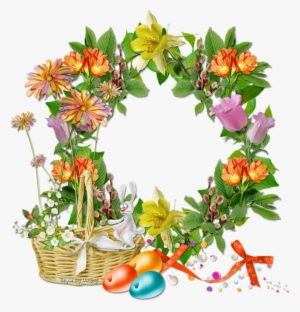 Clusterfairyeaster Clusterframe Irish Prinsess Clusterframedog - Easter Cluster Png Frames ...