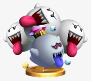 King Boo - King Boo Mario Pixel Art - Free Transparent PNG Download ...