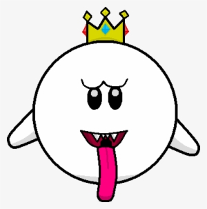 King Boo - King Boo Mario Pixel Art - Free Transparent PNG Download ...
