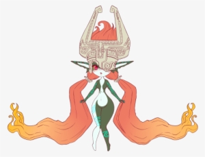 Pigtailed Midna - - Midna Transparent Art - Free Transparent PNG ...