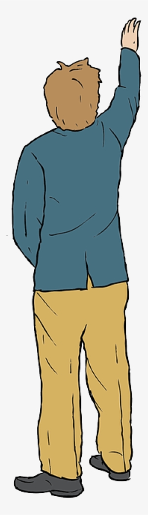 Man, Person, Human, Cartoon, Jacket, Reaching, Reach - Cartoon Man ...