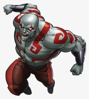 Drax The Destroyer Cartoon - Free Transparent PNG Download - PNGkey
