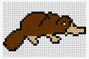 Perry The Platypus Pixel Art - Free Transparent PNG Download - PNGkey