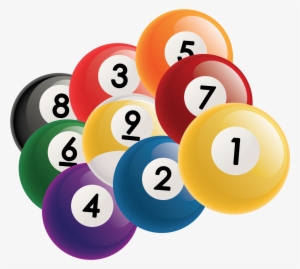9 Ball Png Picture Library - 9 Balls Pool Transparent - Free ...