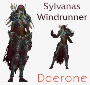Wow Png Sylvanas Windrunner - Dark Elf Ranger D&d - Free Transparent ...