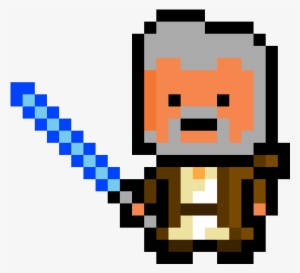 Obi-wan Kenobi - Iron Fist 8 Bit - Free Transparent PNG Download - PNGkey