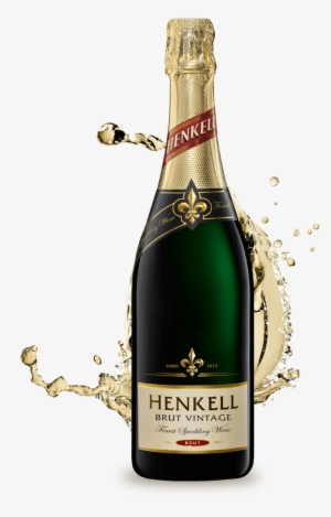 Henkell Brut Vintage - Henkell Trocken Dry Sec - Free Transparent PNG ...