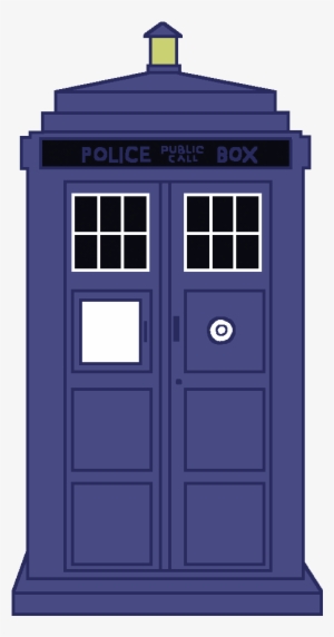 Tardis -flat Colors By Serenevy On Deviantart - Digital Art - Free ...