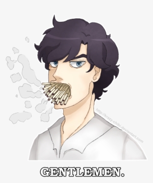 Sherlock Holmes Doctor Watson Face Facial Expression - Drawing - Free ...