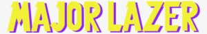 Major Lazer Logo Png - Free Transparent PNG Download - PNGkey