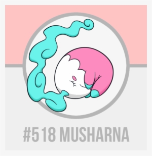 Alternate Shiny For Musharna - Circle - Free Transparent PNG Download ...