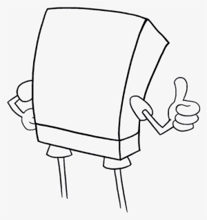 How To Draw Sandy Cheeks From Spongebob Squarepants - Outline Images Of ...