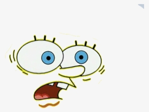 94kib, 665x509, Spongebob Face - Spongebob Shock - Free Transparent PNG ...