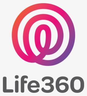 Life360 Logo Vertical Gradient Cmyk - Life 360 App - Free Transparent ...