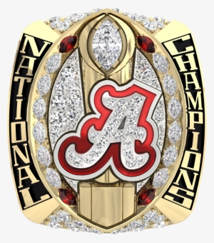 The University Of Alabama National Championship Ringthe - Alabama ...