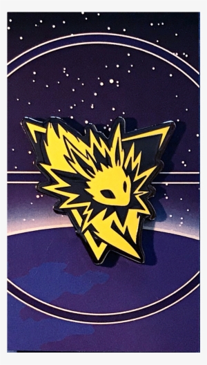Team Instinct Jolteon Enamel Pin - Free Transparent PNG Download - PNGkey
