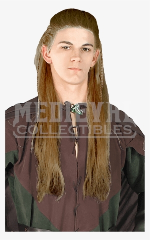 Men's Legolas Wig - Lord Of The Rings - White - One - Free Transparent ...