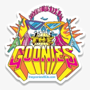 Stickergiant Custom Stickers For The Goonies 80s " - 80s Stickers ...