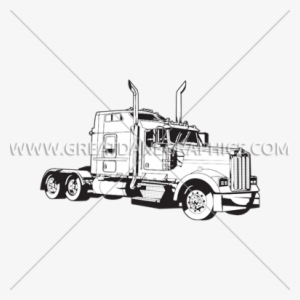 Big Rig - Drawing - Free Transparent PNG Download - PNGkey