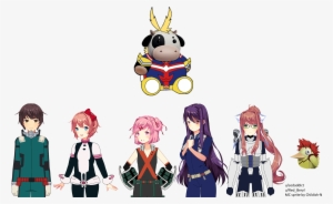 Ddlc - Ddlc Mc Sprites - Free Transparent PNG Download - PNGkey