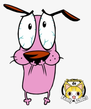 Courage Sticker - El Perro Coraje Png - Free Transparent PNG Download ...