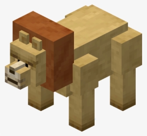 Lion - Minecraft Animal Moving Gif - Free Transparent PNG Download - PNGkey