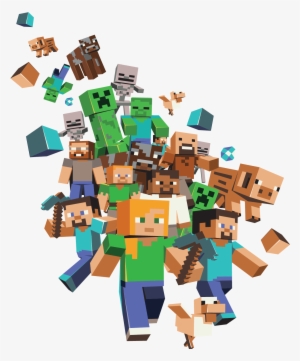 Minecraft Vector Character - Characters From Minecraft - Free ...