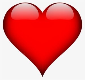 Heart Png - Shiny Red Heart - Free Transparent PNG Download - PNGkey