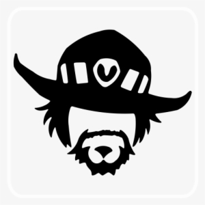 Mccree Face Png - Mccree Overwatch - Free Transparent PNG Download - PNGkey