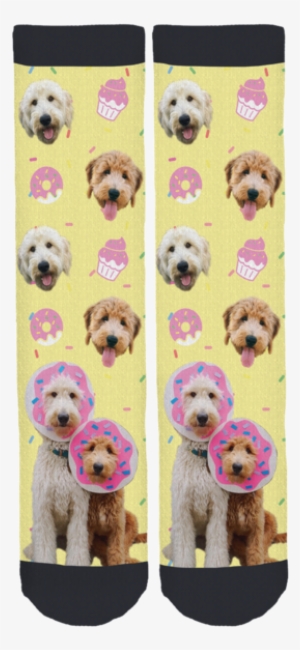 Forrest & Jameson Goldendoodles Crew Socks - Sock - Free Transparent ...
