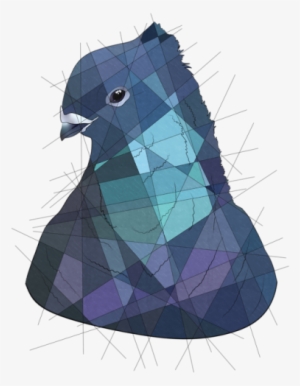 A Cute Little Goth Pigeon For @chickenkeeping - Illustration - Free ...